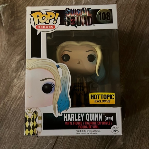 Funko | Other | Funko Pop Heroes Suicide Squad Harley Quinn Gown 8 Hot ...